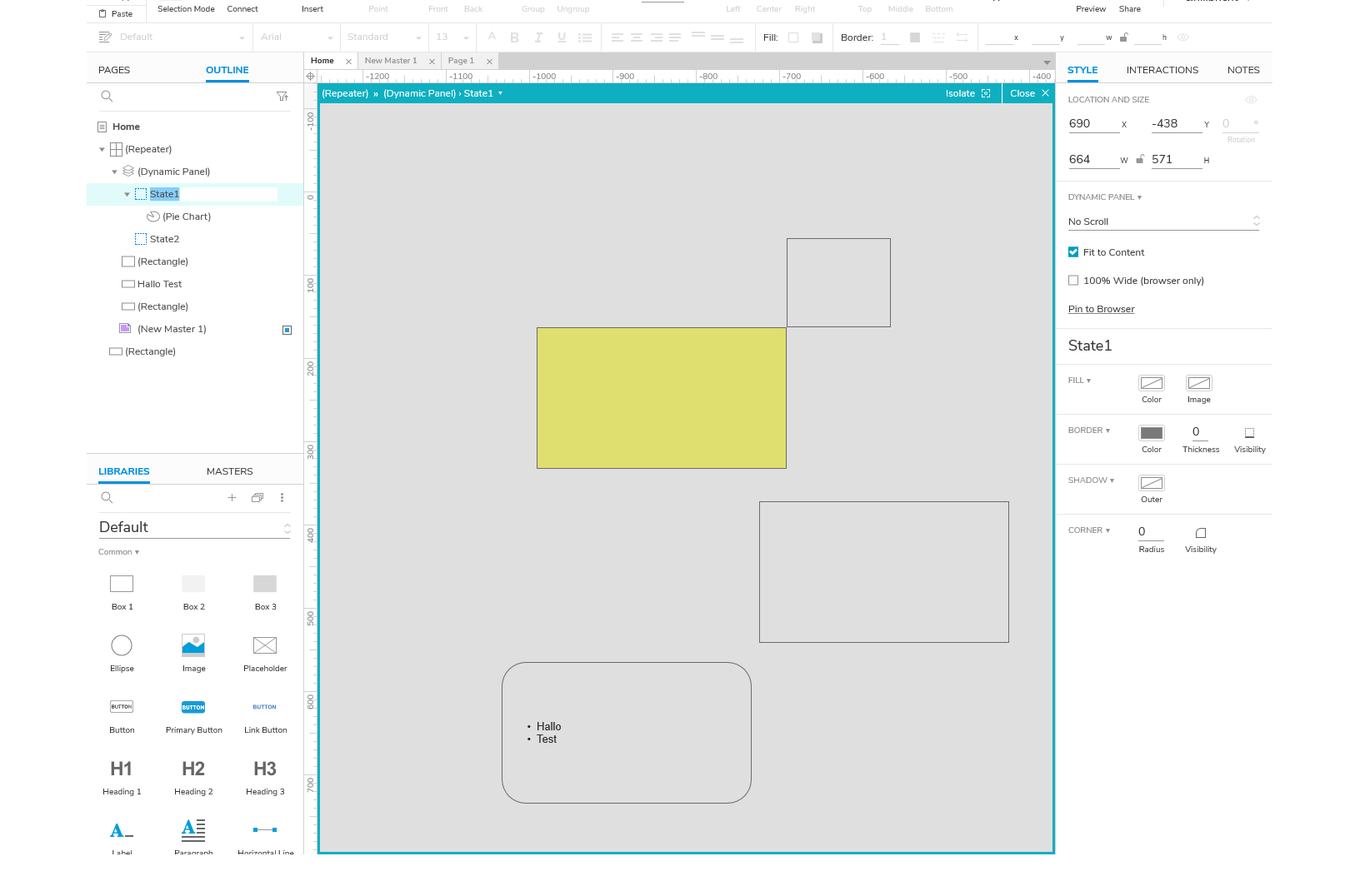 Axure 9 window border color - Axure RP 9 - Axure Forums