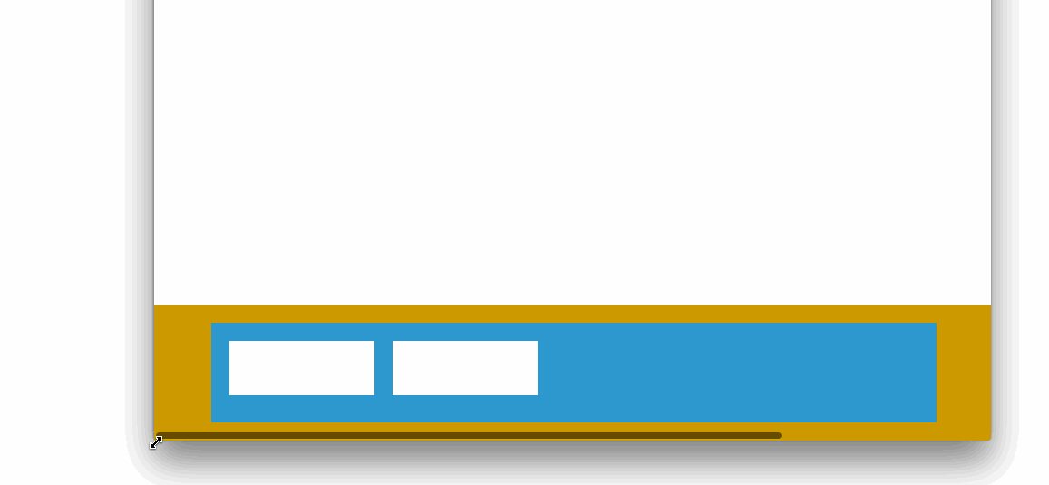 Sticky Footer Aligned Centered Without Min Width Axure Rp 8 Axure Forums