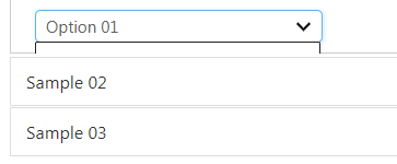 Drop down list option not visible in accordion - Axure RP 8 - Axure Forums
